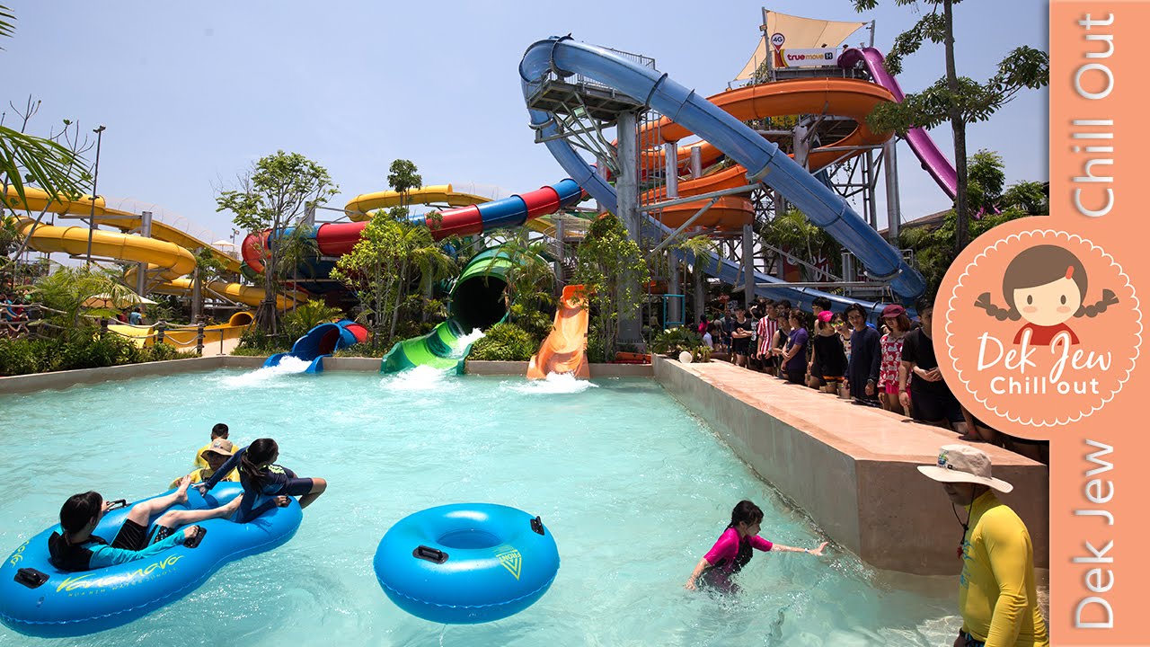 เด็กจิ๋ว@ Vana Nava สวนน้ำวานานาวา ตอน1 เดินรอบๆสวนน้ำ Vana Nava [N ...