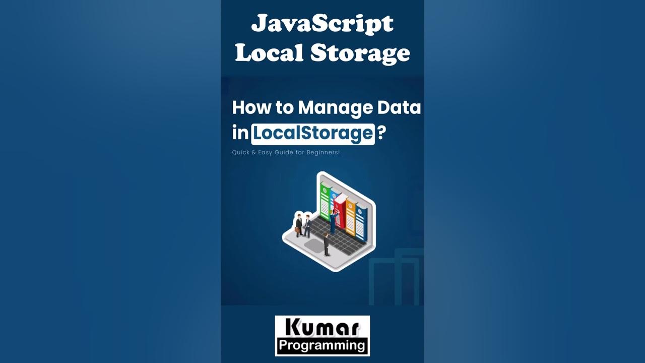 JavaScript - Local Storage - YouTube