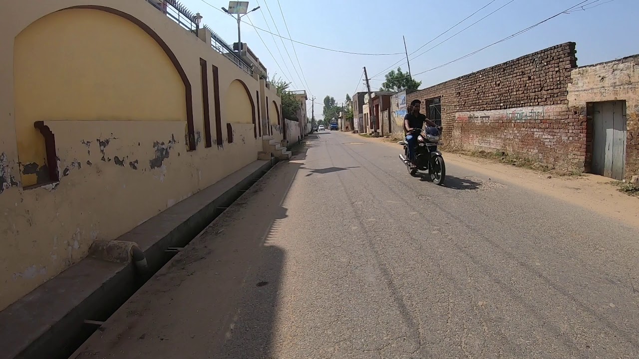 Stock Footage of empty streets of an Indian Village during lockdown in ...