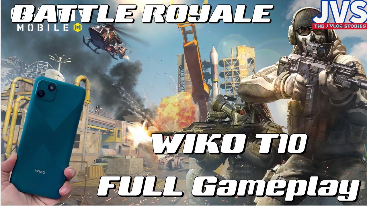 Wiko T10 Call of Duty Mobile Battle Royale Gameplay Using 4G Data - YouTube
