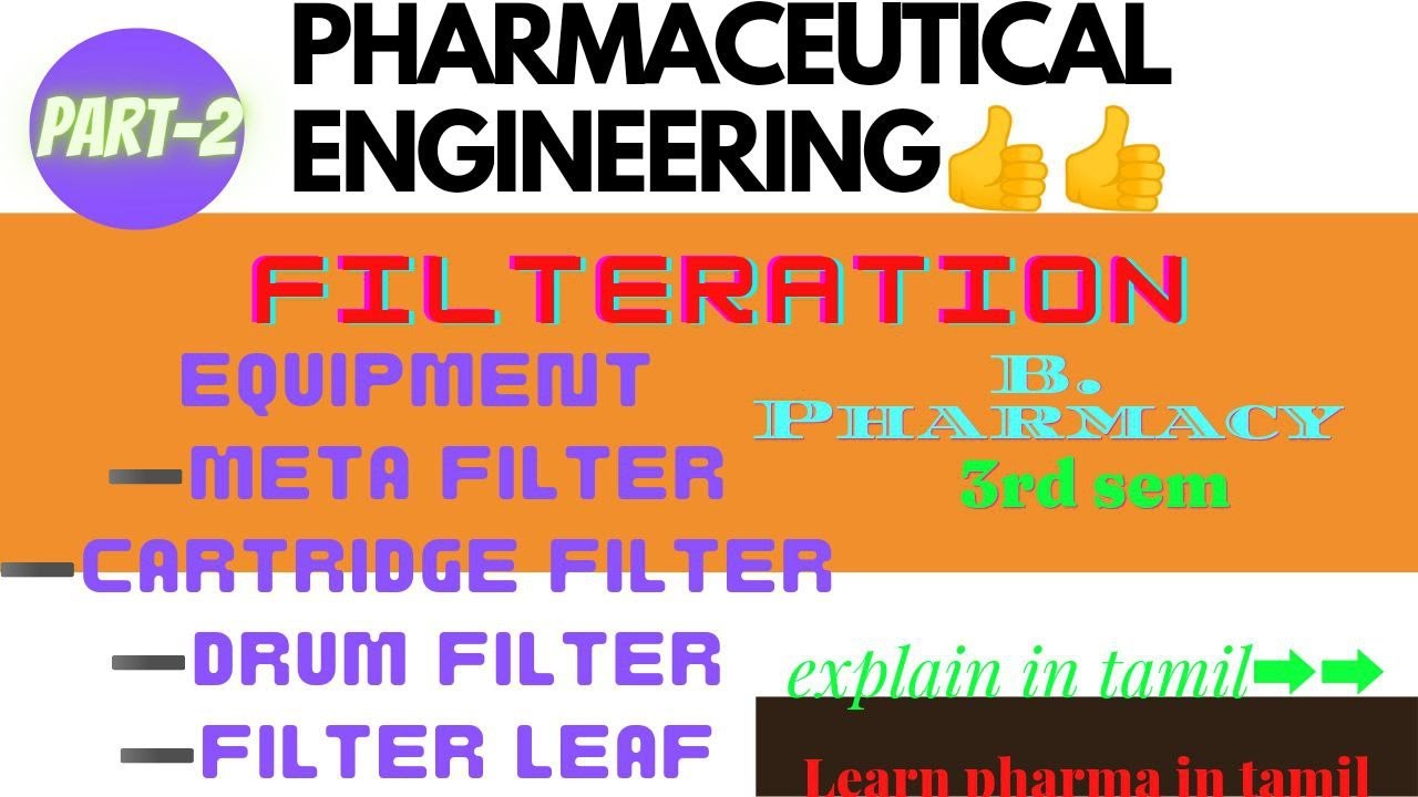 #Pharmaceutical engineering, filteration equipments ,leaf and meta ...
