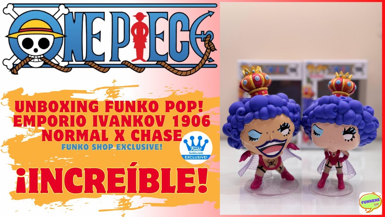 Unboxing Funko Pop! Emporio Ivankov 1906 One Piece: Normal x Chase ...