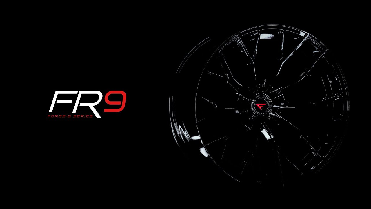 Ferrada Wheels Forge-8 | FR9 Obsidian Black - YouTube
