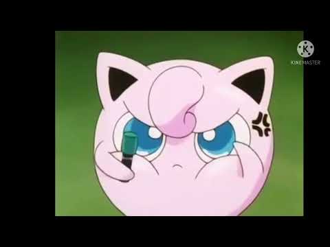 Jigglypuff is a good singer and artist too | Pokemon funny moments ...