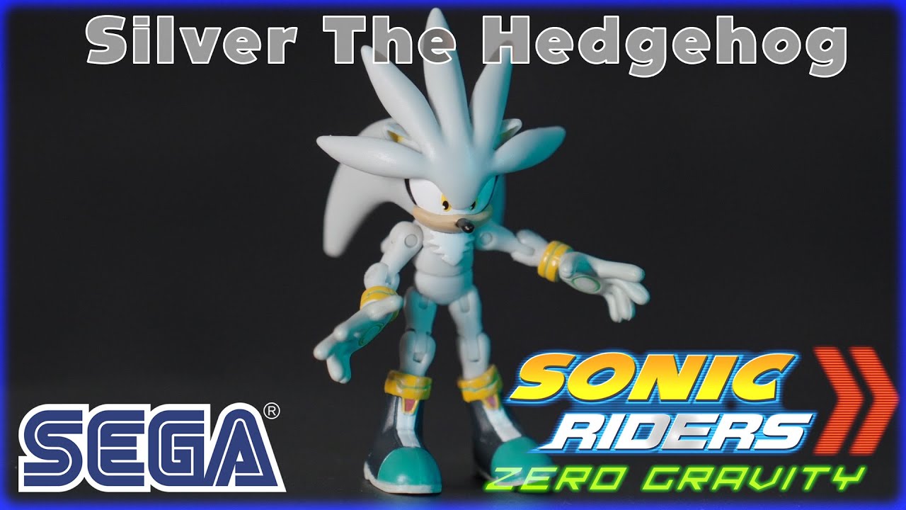 Silver The Hedgehog SEGA Sonic by Jazwares - YouTube
