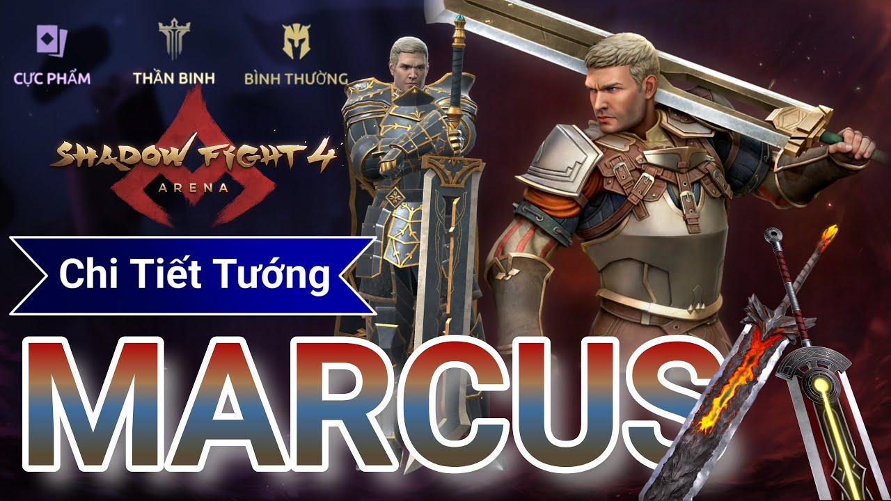 Những điều cần biết về Marcus | Shadow Fight 4 Arena - YouTube