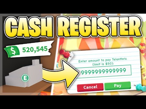 💸 Adopt Me CASH REGISTERS are BACK! How to Use Cash Registers in Adopt ...