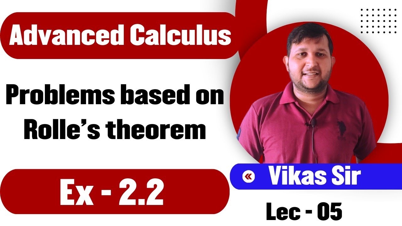 Rolles theorem | The derivative and mean value theorem | Advanced ...