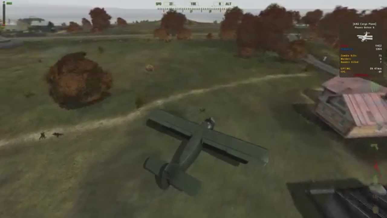 Dayz Epoch The Biplane - YouTube