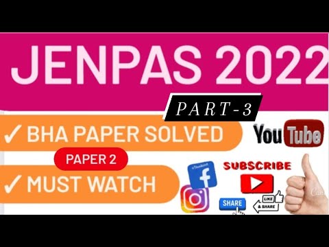 BHA PAPER SOLVED PART 3 Full HD 1080p MEDIUM FR30 - YouTube
