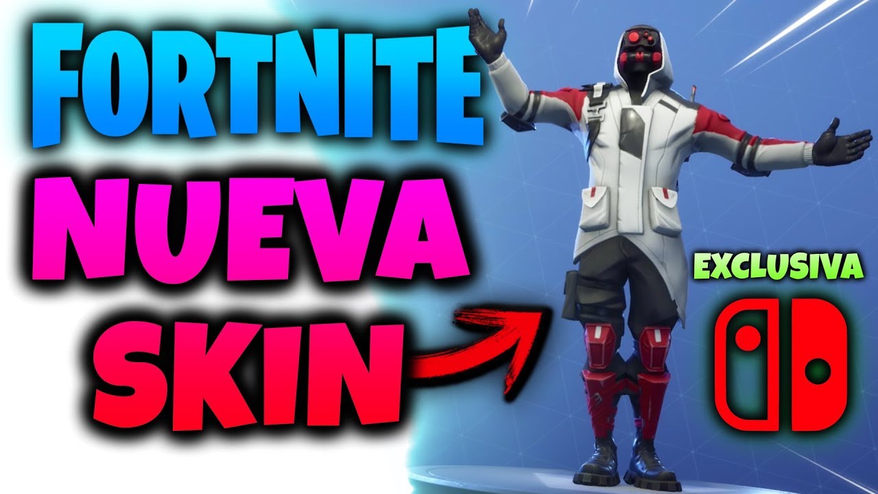 Esta es la SKIN EXCLUSIVA 🔥 FORTNITE para Nintendo SWITCH en directo ...