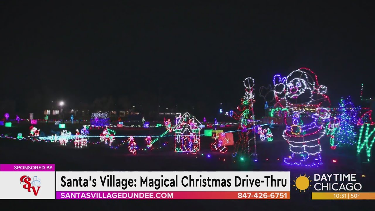 Santa's Village: Magical Christmas Drive-Thru - YouTube