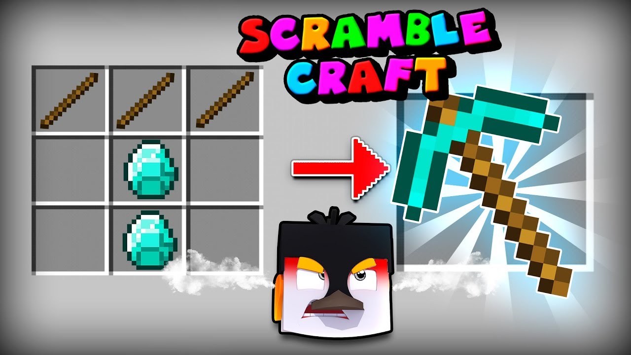 Minecraft - SCRAMBLE CRAFT! (Minecraft Movie) - YouTube