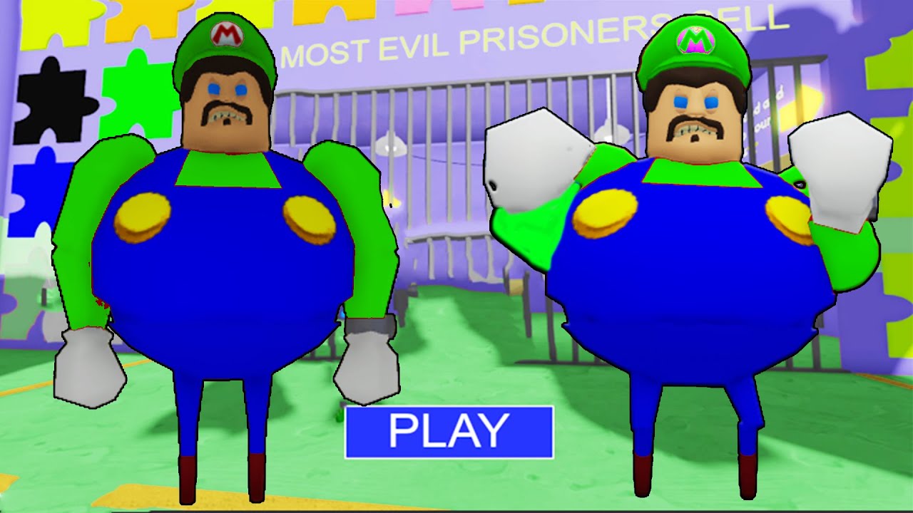 NEW GAME | PLAYING AS ALIEN MARIO BARRY in MARIO BARRY'S PRISON RUN ...