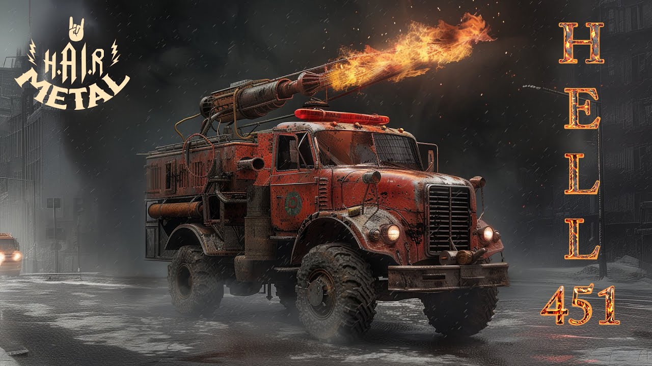 H.AI.R METAL - HELL 451 (80's heavy metal) - YouTube