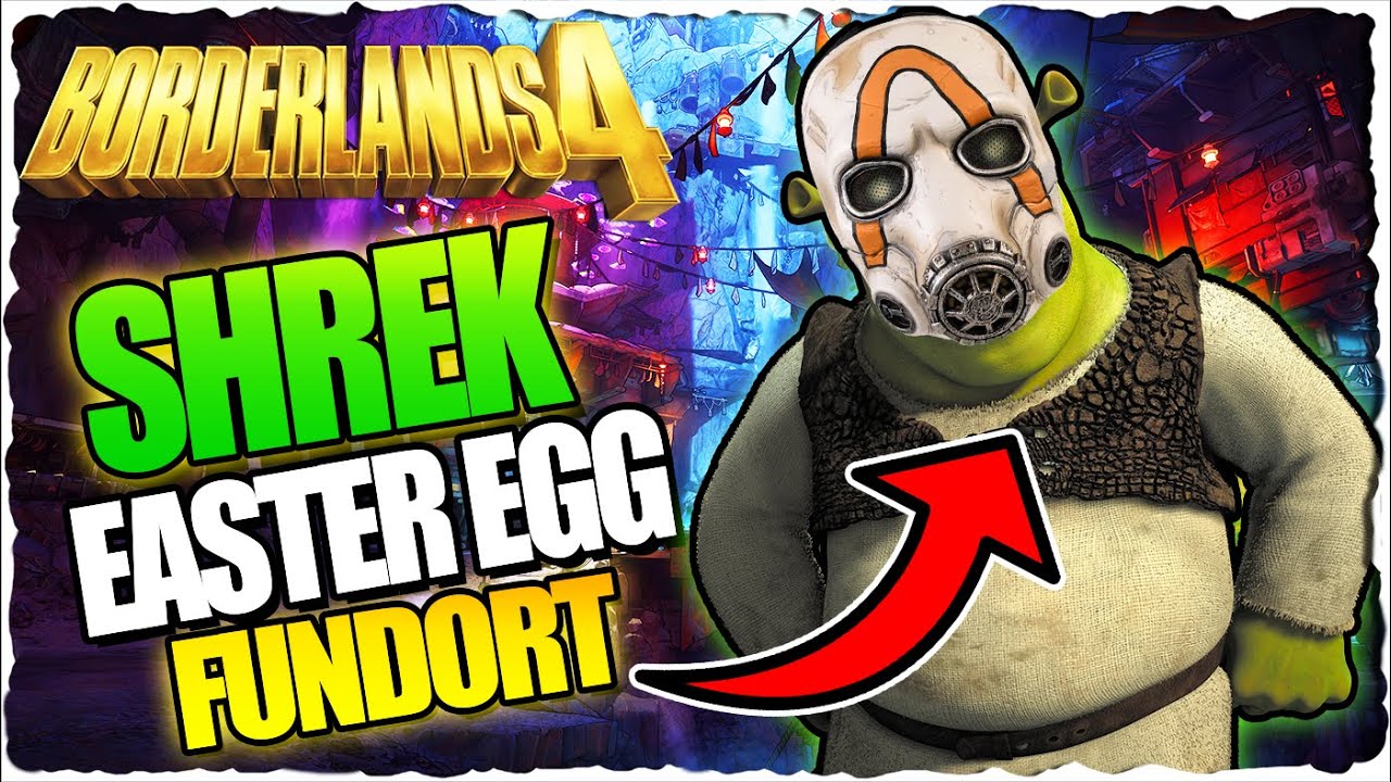 Borderlands 4: Shrek Easter Egg 🐸 | Versteckter Boss + Burro entdeckt! - YouTube
