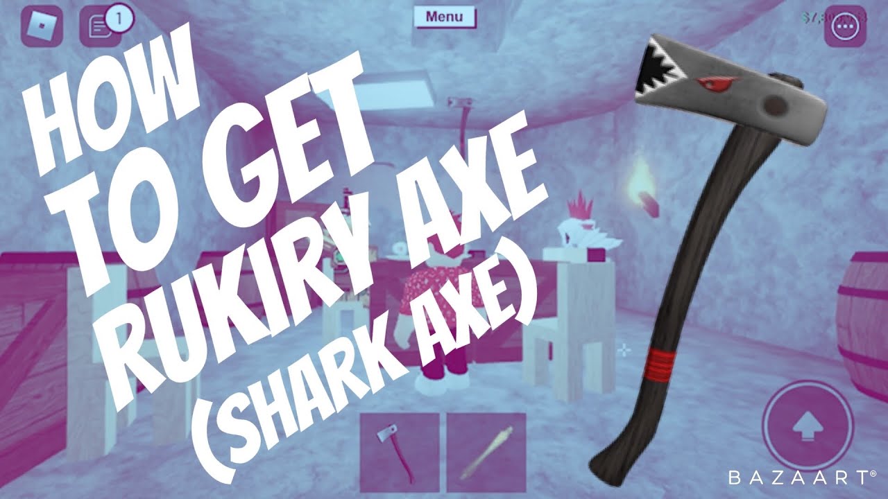 How to get rukiry (Shark) axe in lumber tycoon - YouTube