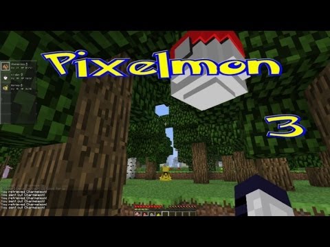 Minecraft - Pixelmon Ep 3: Evolving and Boss Fight! - YouTube