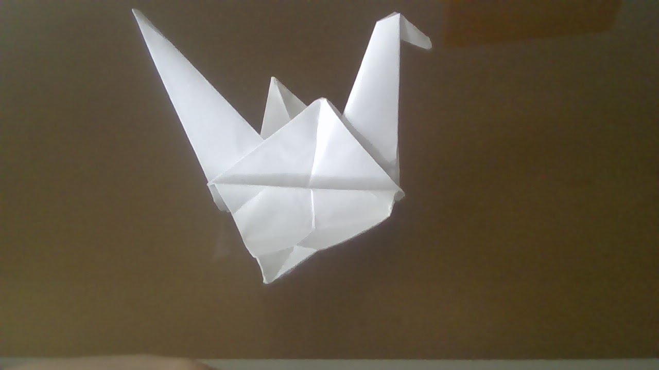 How to make an origami flappy bird - YouTube