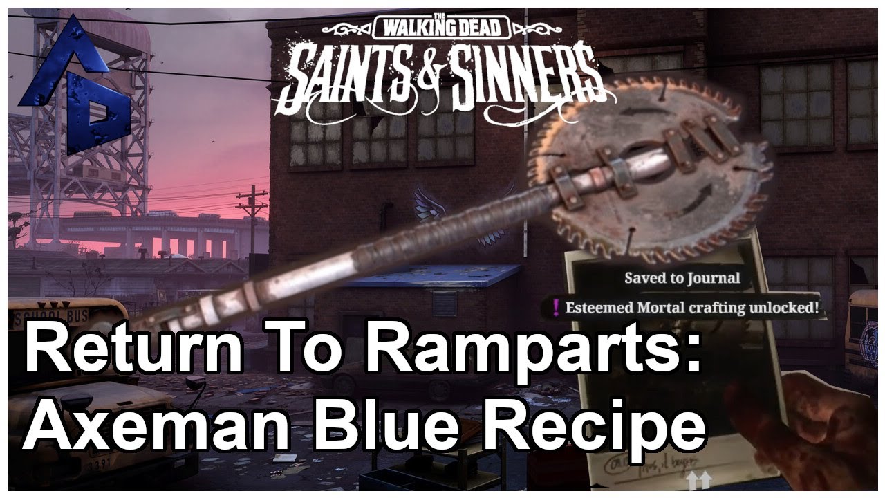 Walking Dead Saints and Sinners: The Axeman - YouTube