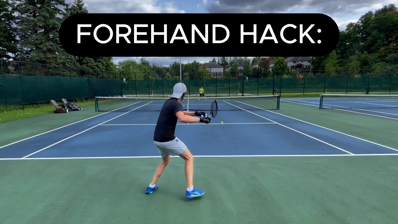 FOREHAND HACK: Make sure you hit the 🎾 off… - YouTube