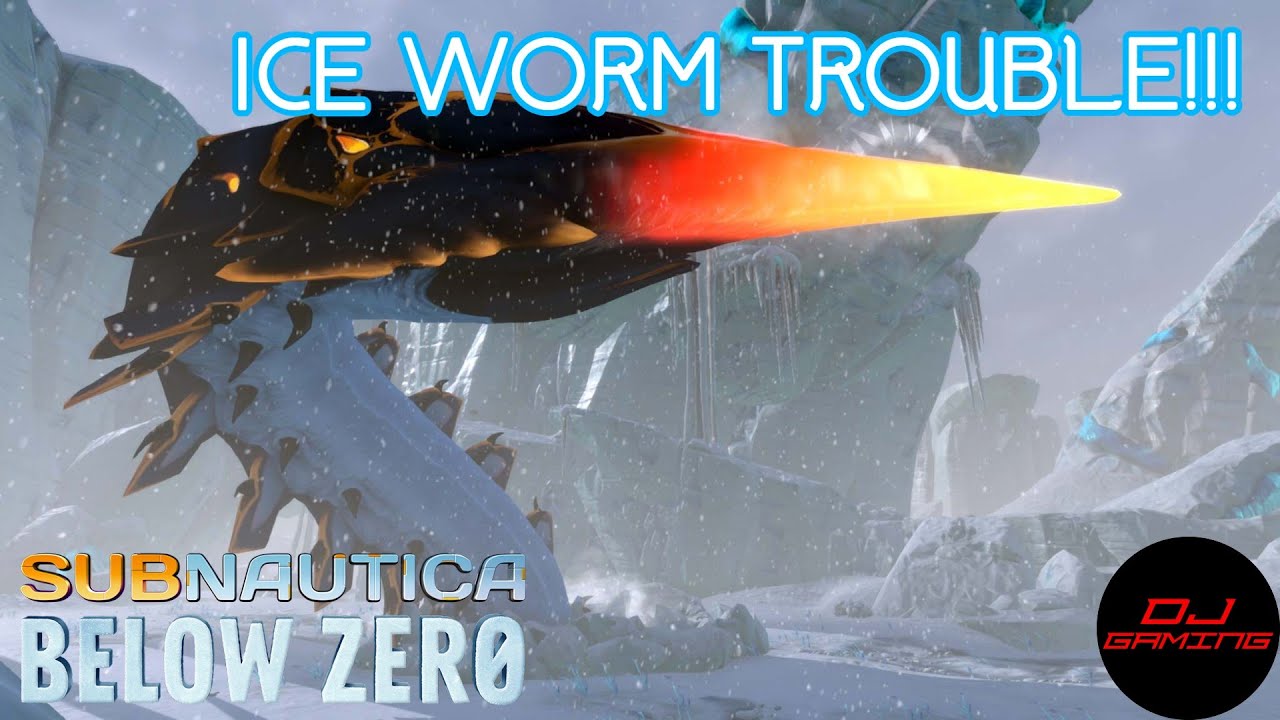 Subnautica Below Zero: Ice Worm Trouble!!! #9 - YouTube