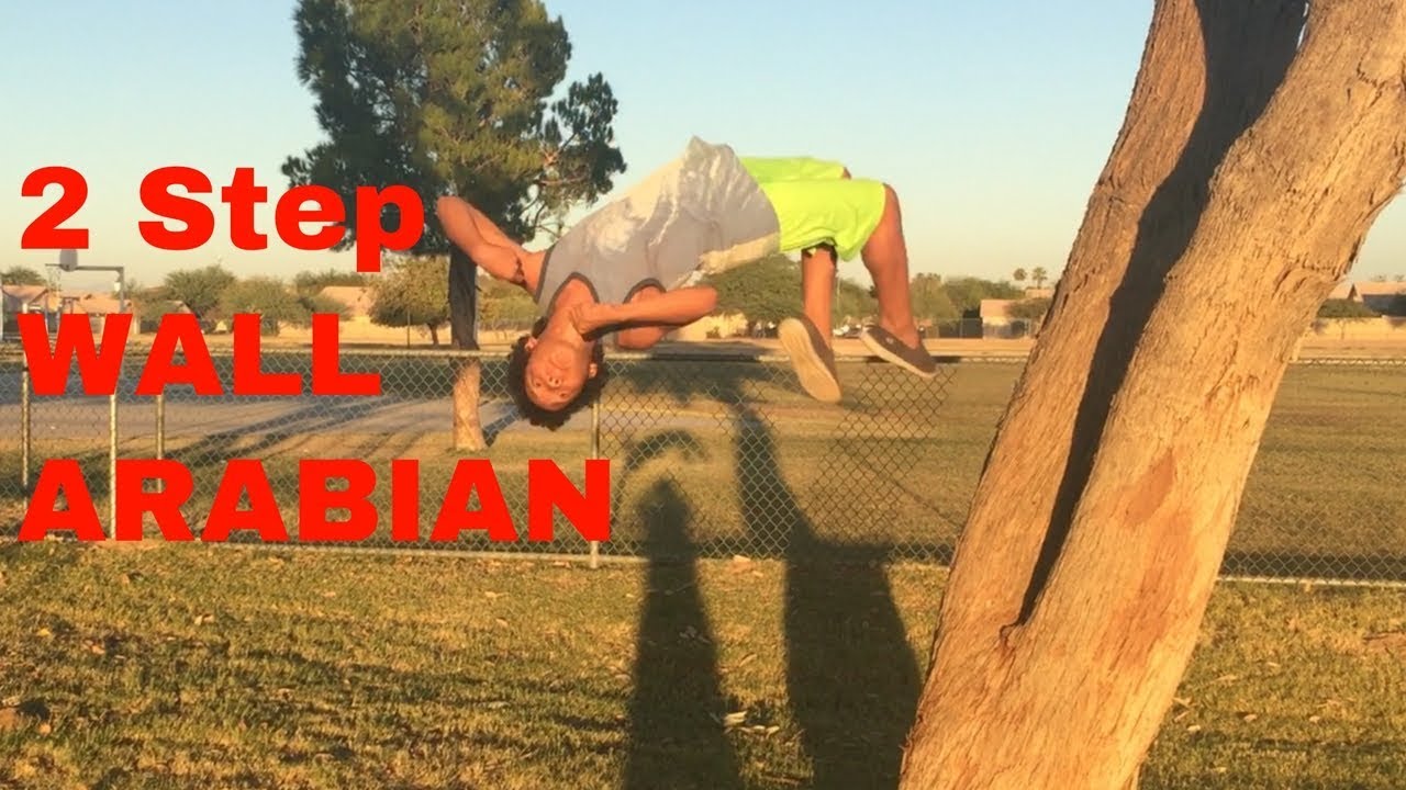 Parkour Tutorial: How to Do A 2-Step Wall/Tree Arabian - YouTube