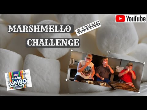 #Marshmallow #WhoWon #Kids Who won? Marshmallow Cheeks Challenge - YouTube