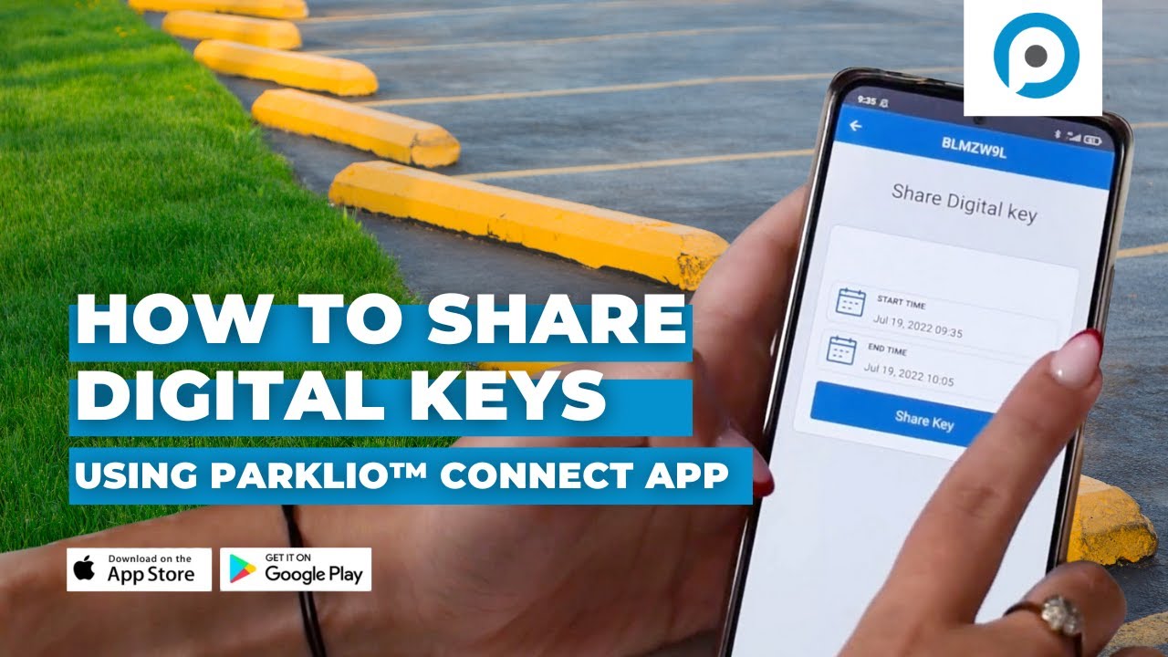 How To Share Digital Keys In Parklio™ Connect App - YouTube