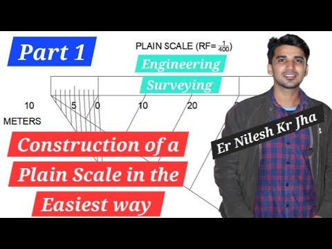 Construction Of Plain Scale | Types Of Scales | Class 10 | Engineering ...
