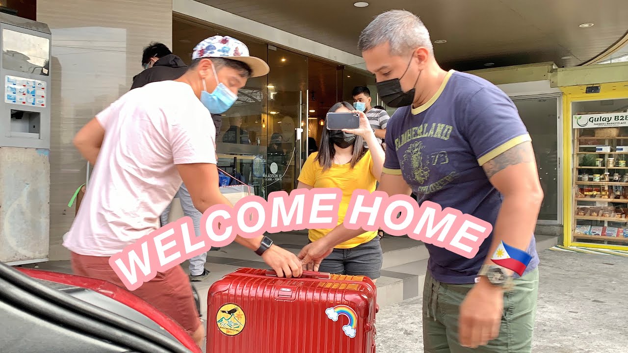 WELCOME HOME TO OUR #BALIKBAYAN 🥳 #NEWNORMAL 🇵🇭 - YouTube