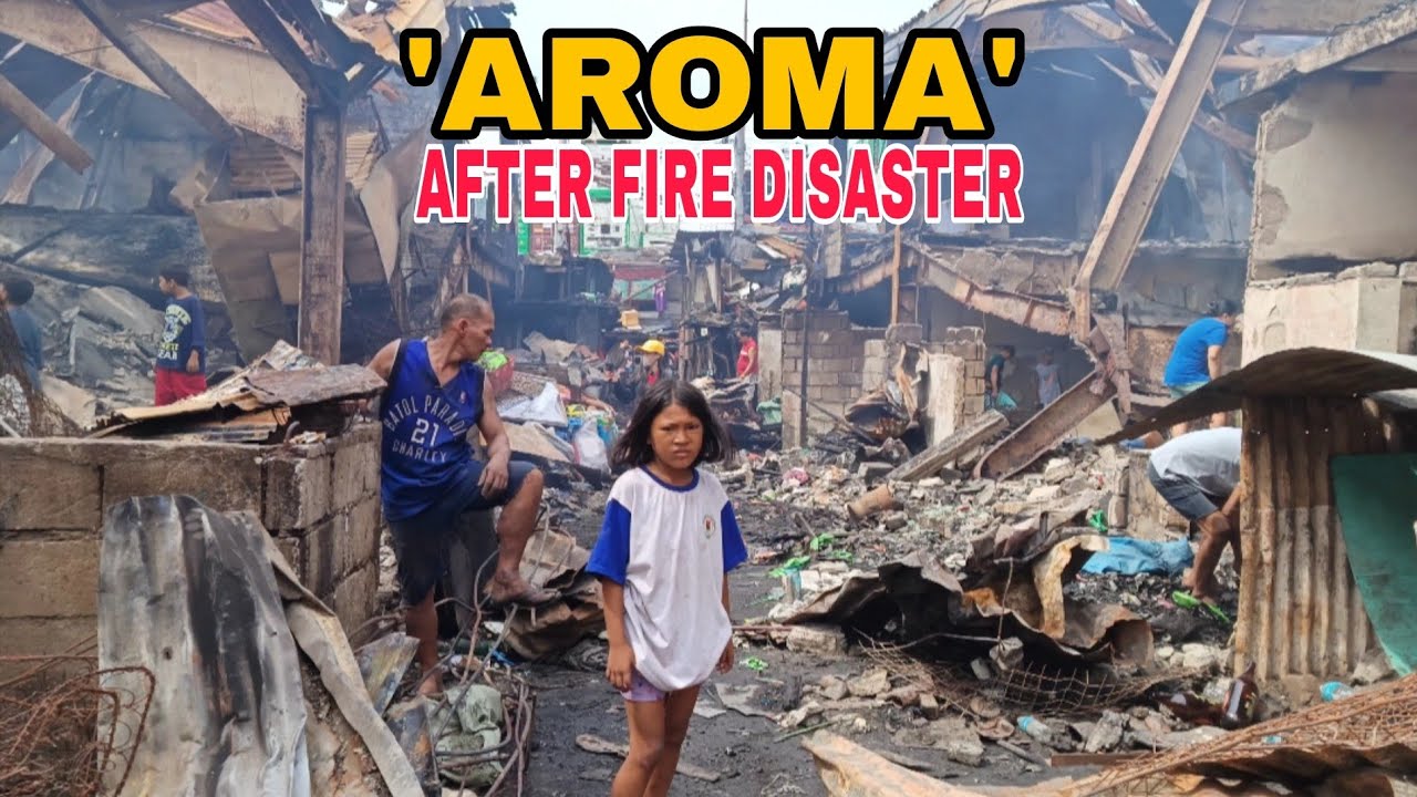SUNOG SA AROMA TONDO MANILA | AFTER FIRE DISASTER | SCENES ...