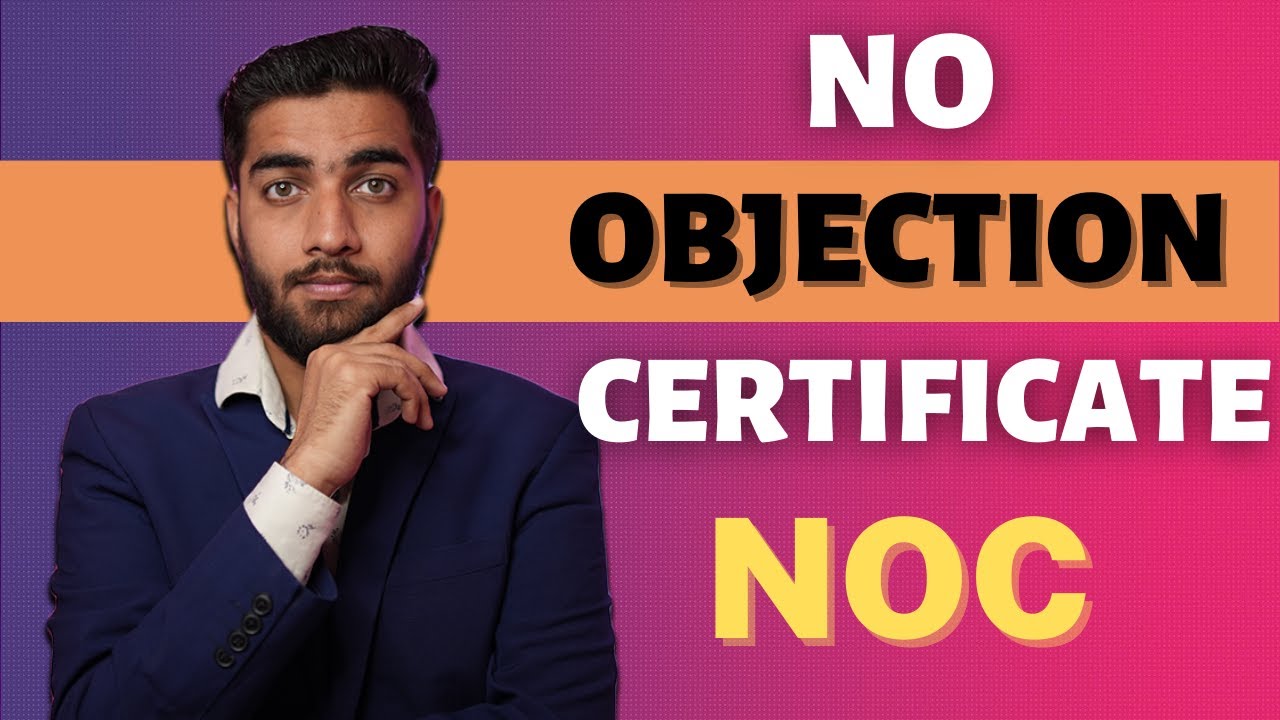 No Objection Certificate (NOC) for loan Account । Why you should take ...