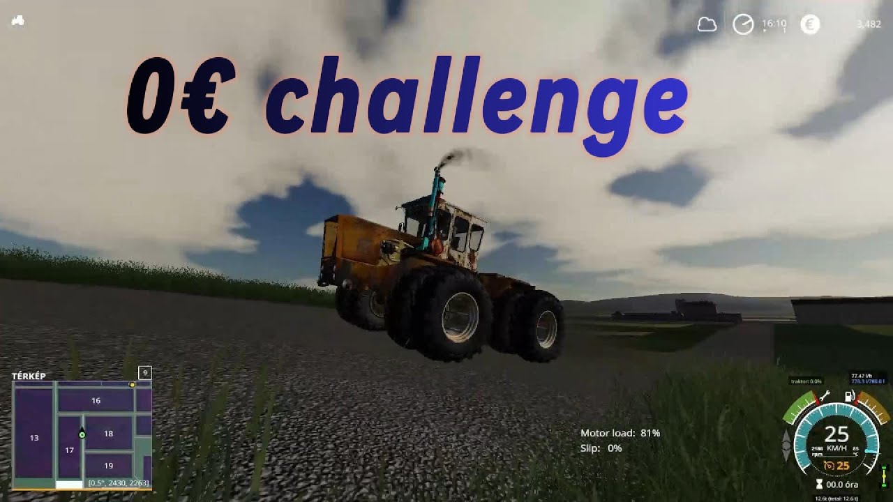 FS19 | Pleasant Valley map | 0€ challenge | timelapse #1 - YouTube