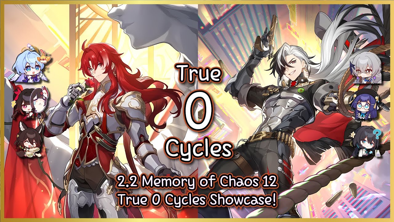 [HSR] : 2.2 MoC12 : True 0 Cycles Showcase | E1S0 Argenti & E0S0 ...