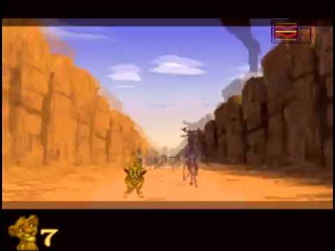 El Rey Leon Gameplay 02 (SNES) - ESTAMPIDA! - YouTube