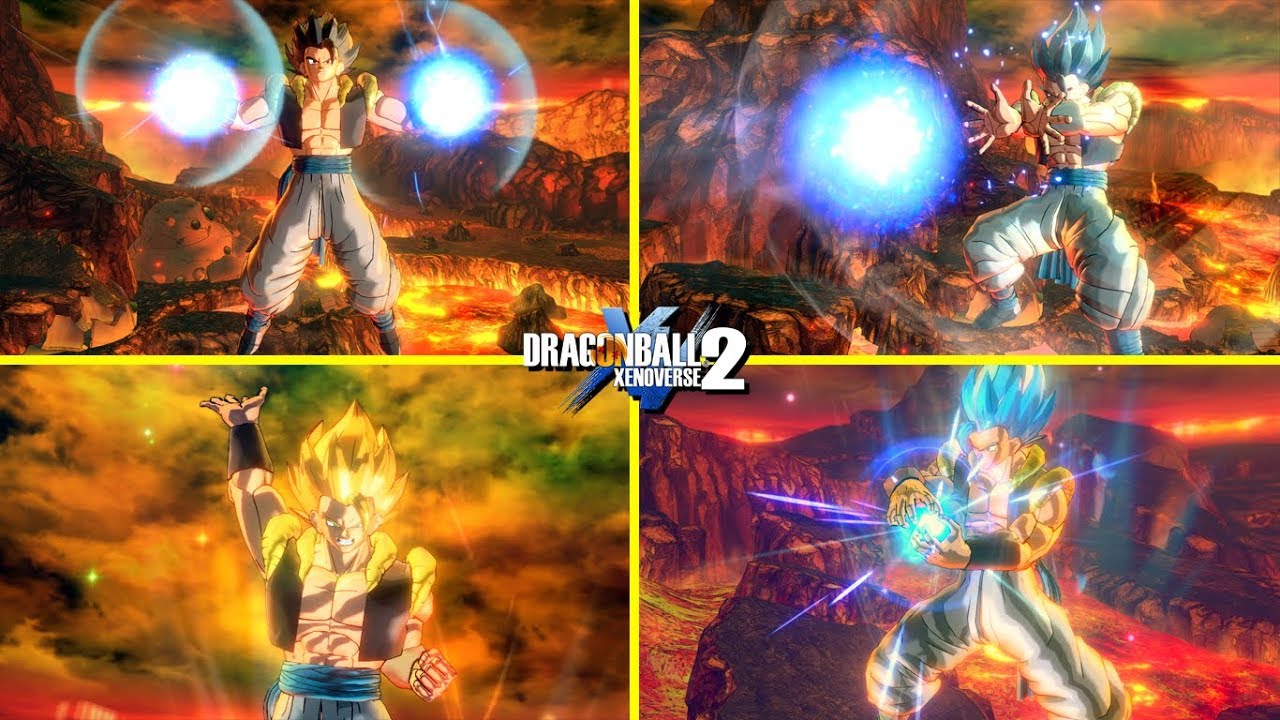 NEW Custom DBS Gogeta's Skills Pack! Dragon Ball Xenoverse 2 Epic ...