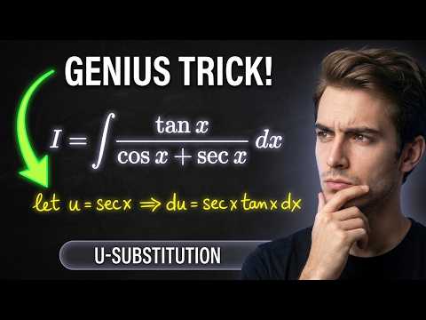 integration of tan(x) over cos(x) + sec(x) - YouTube