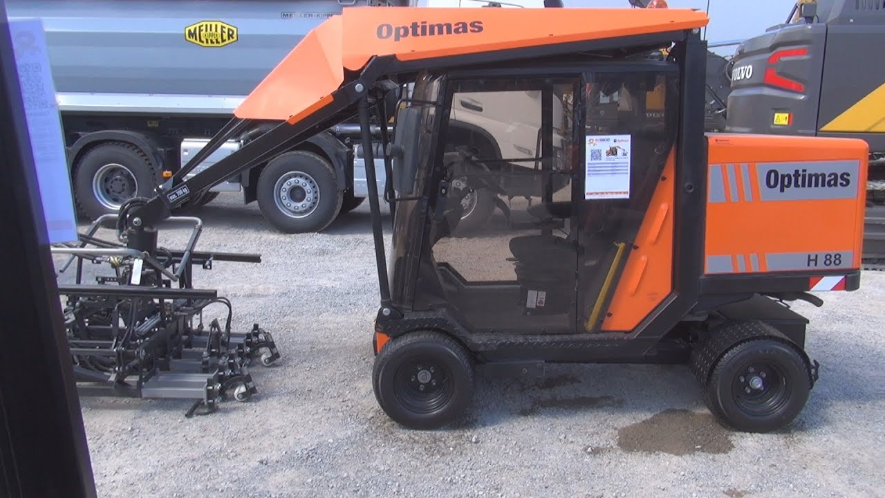 Optimas H88 Paving Laying Machine (2024) Exterior and Interior - YouTube