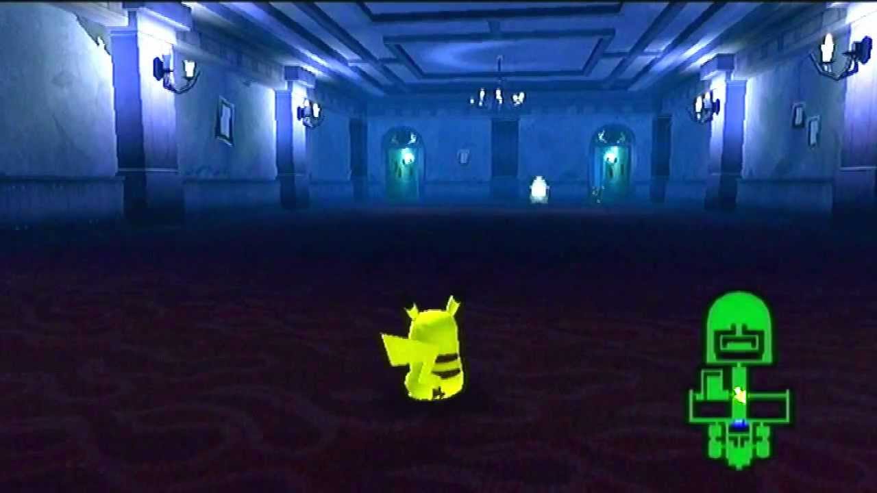 PokePark Wii Pikachu's Adventure Haunted House Zone (2/6) - YouTube