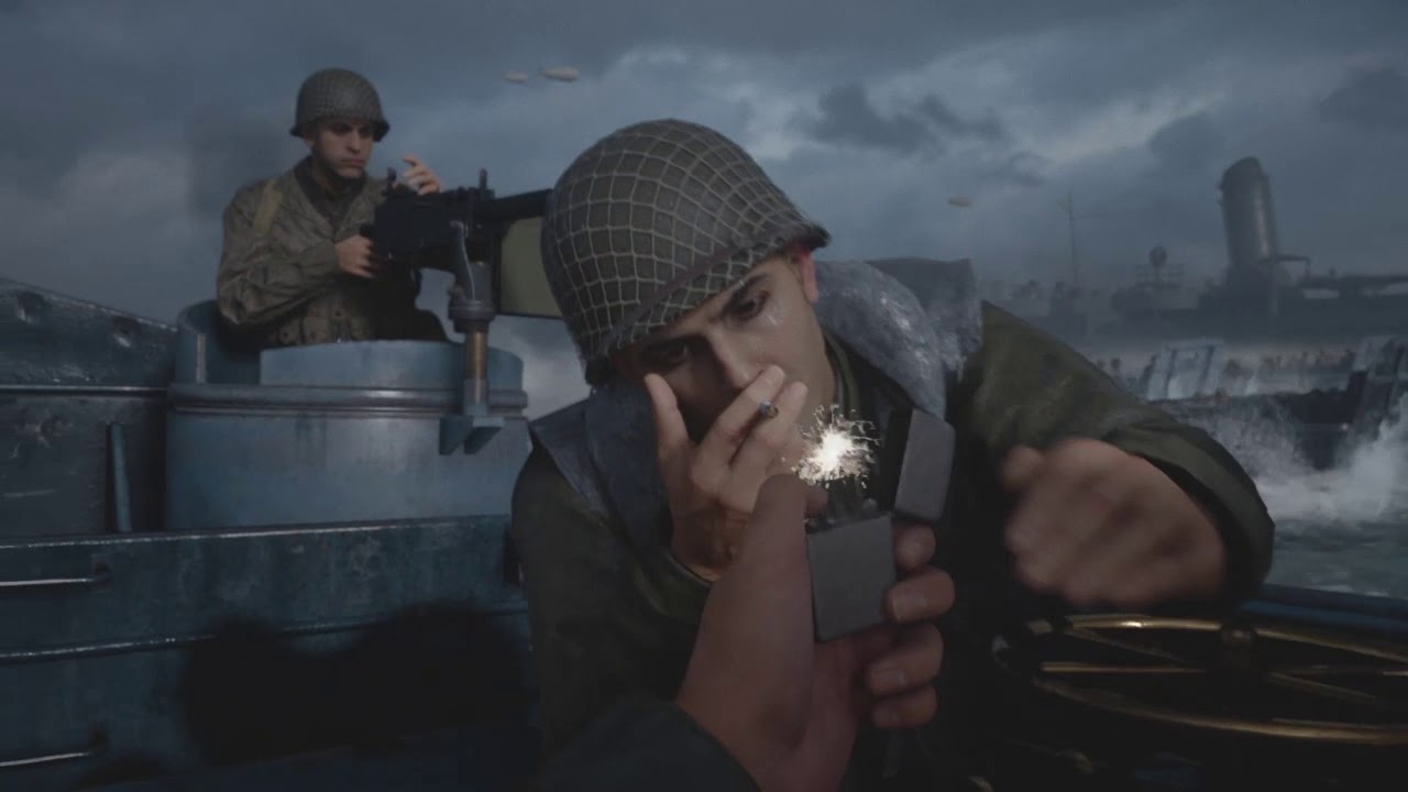 Call of Duty WWII campaign part 1 - YouTube