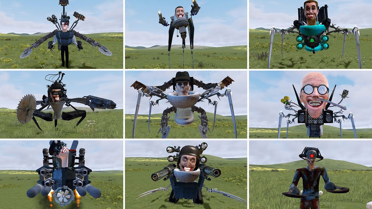 ALL NEW SKIBIDI TOILET REWRITE TEAM VS TITAN SPEAKER MAN In Garry's Mod ...