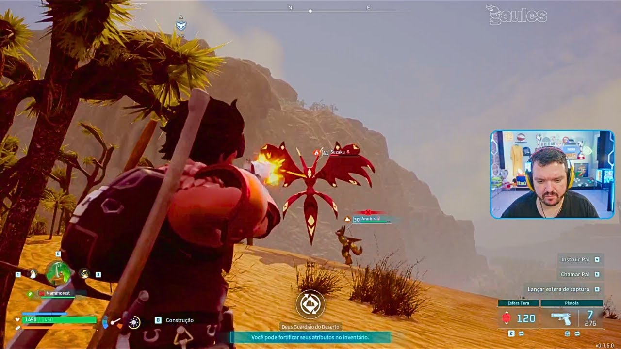 GAULES, LIMINHA, APOKA, VVV E CAPITO JOGANDO PALWORLD (27/02/24) #30 ...