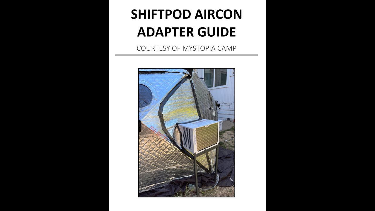 Shiftpod AC install - YouTube