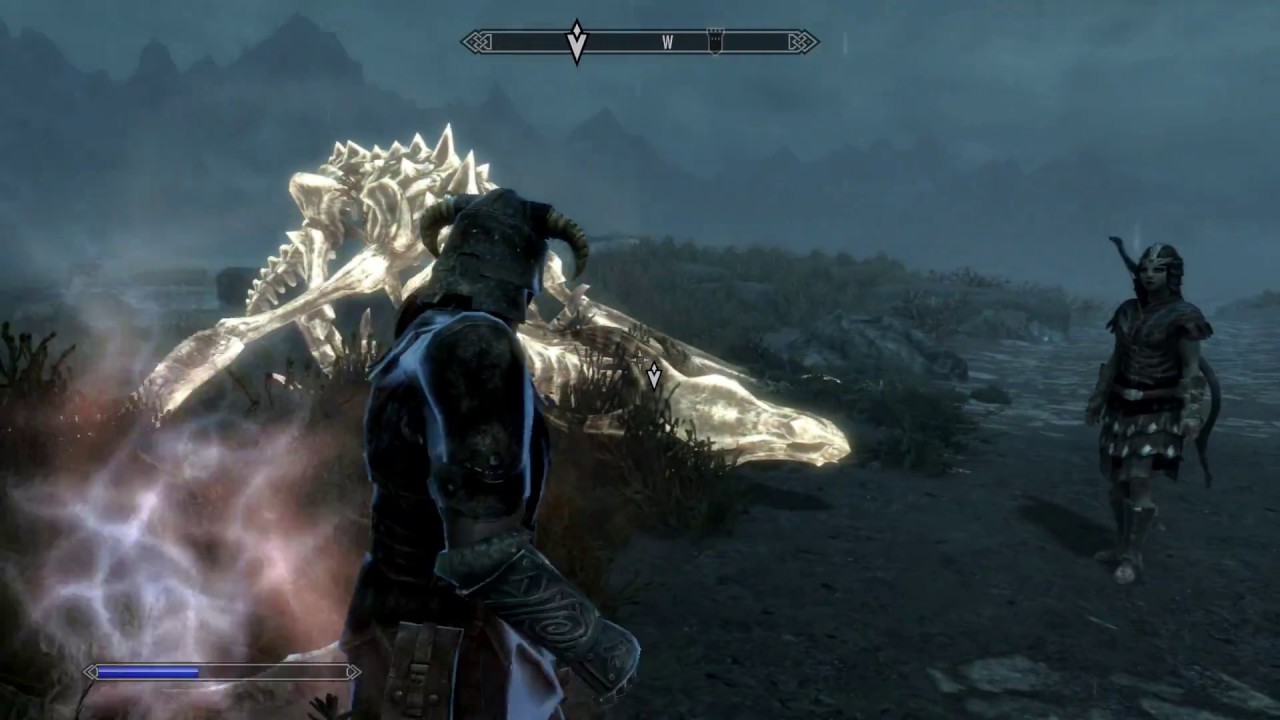 Skyrim: Special Edition - Killing My First Dragon, Mirmulnir!! (Xbox ...