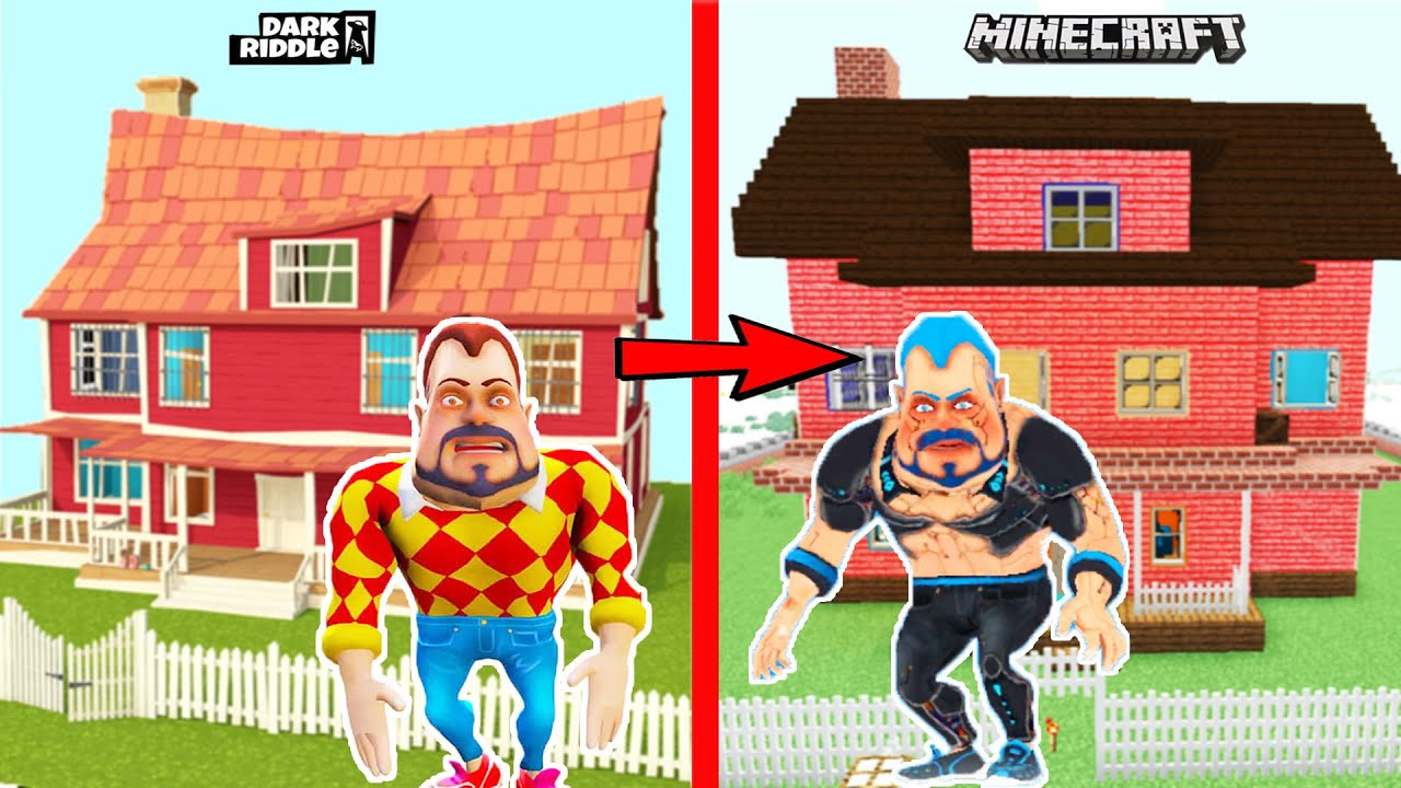SAFTRİK DARK RİDDLE MiNECRAFT DÜNYASINDA 😂 Minecraft Dark Riddle - YouTube