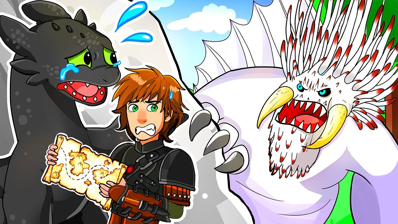Hiccup and Toothless vs The Bewilderbeast BUT very Funny! How To Train ...