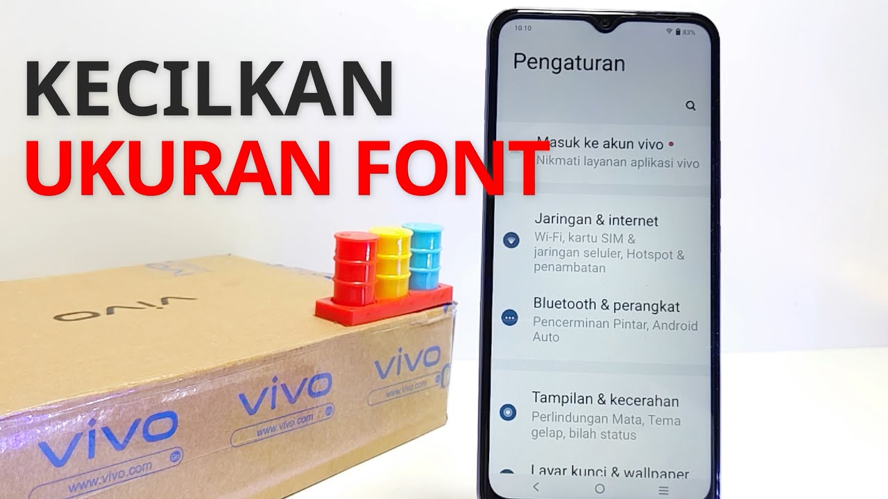 Cara Mengecilkan Ukuran Font Di Hp Vivo | Memperkecil Tulisan Hp Vivo ...