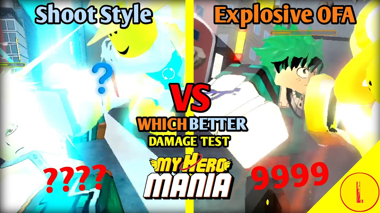 Explosive OFA VS Shoot Style, Worth It Yang Mana Buat Di Dapatin?? - My ...