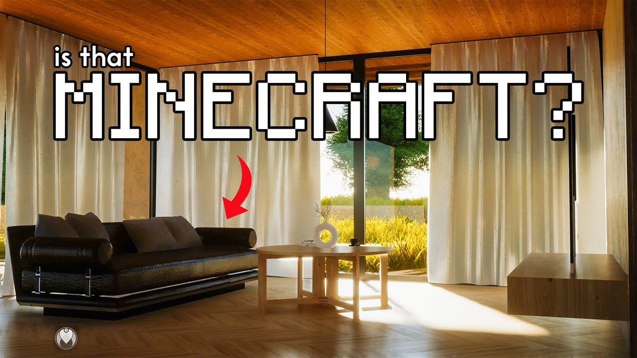 Minecraft House So REALISTIC It Looks Like a Photo! (Cinematic ...